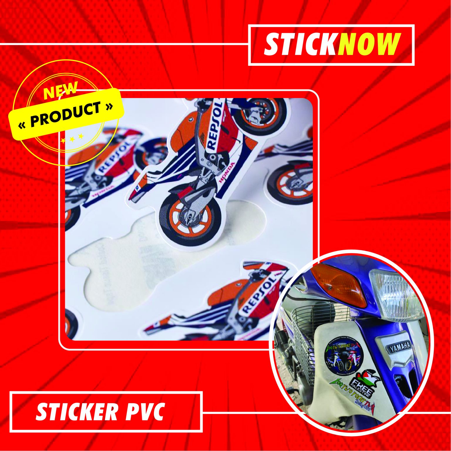 Sticker PVC – STICKNOW