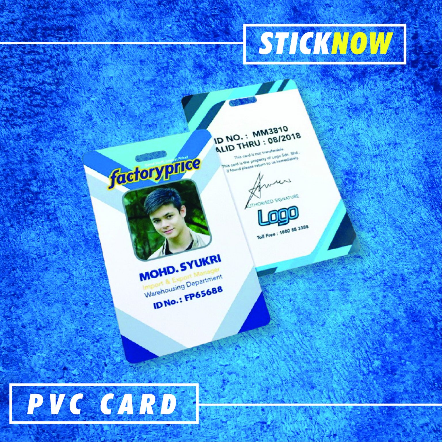 ID/PVC Card – STICKNOW