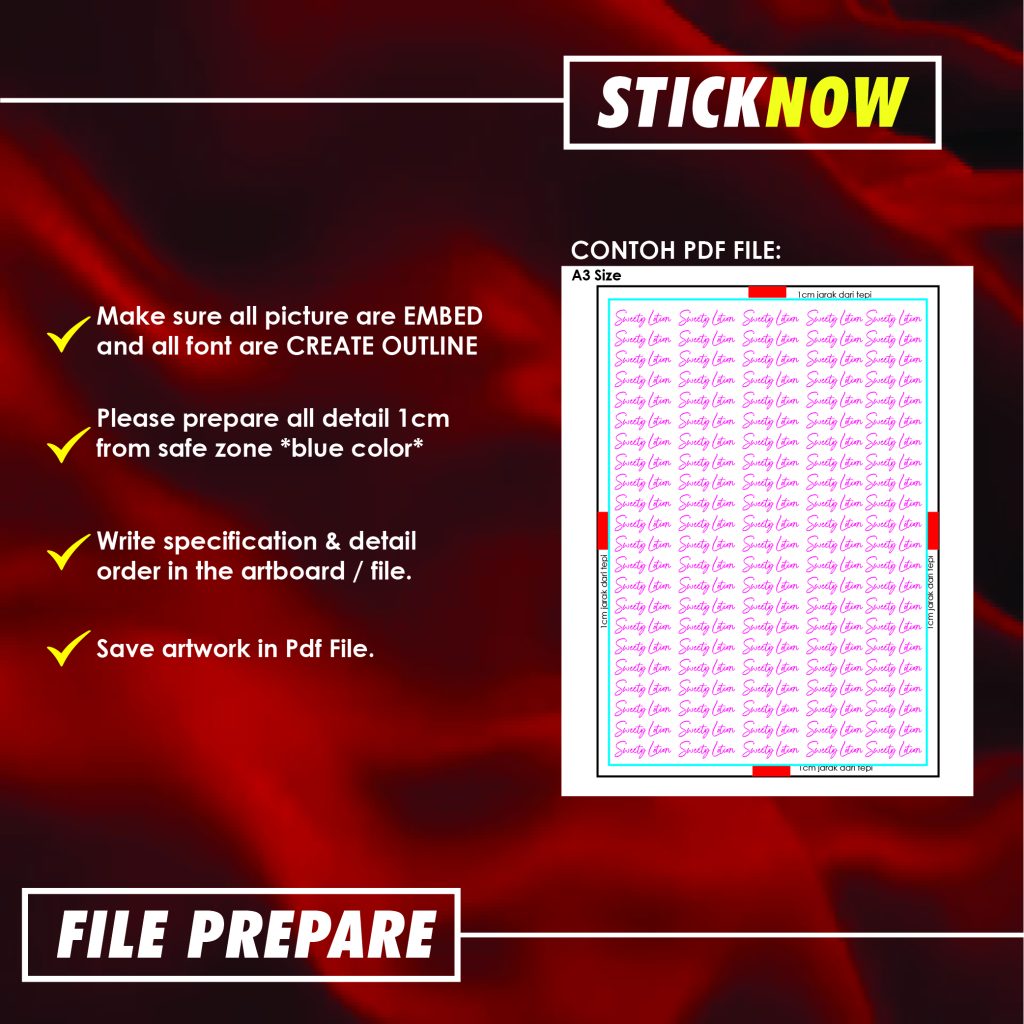 Sticker UV DTF – STICKNOW