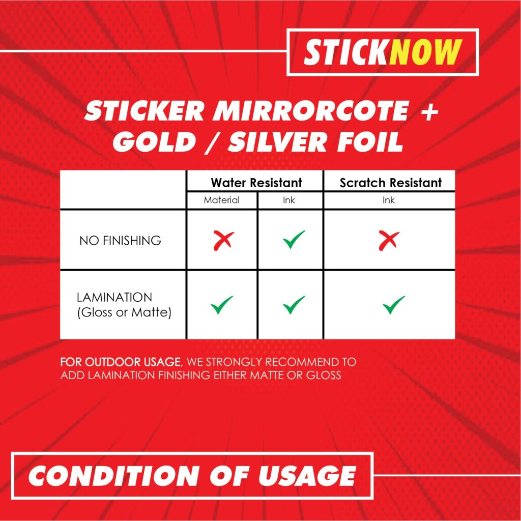 Sticker MCC + Foil – STICKNOW