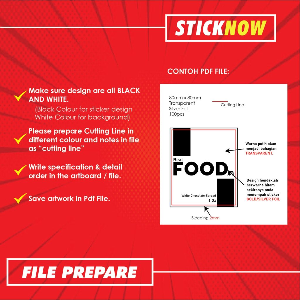 Sticker MCC + Foil – STICKNOW