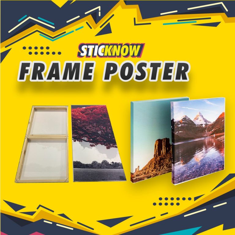 Framed Poster – STICKNOW