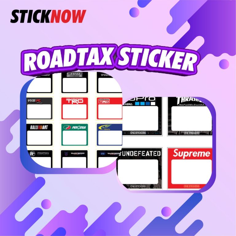 Road Tax Sticker – STICKNOW
